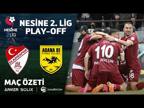 2. Lig Play-Off Maç Özeti | Seza Çimento Elazığspor - Adana 01 FK