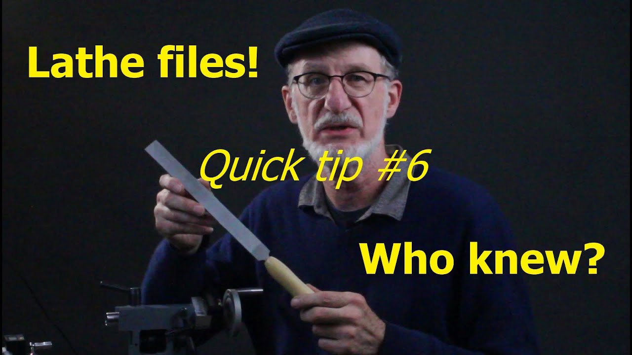 Quick Tip #6 lathe file - YouTube
