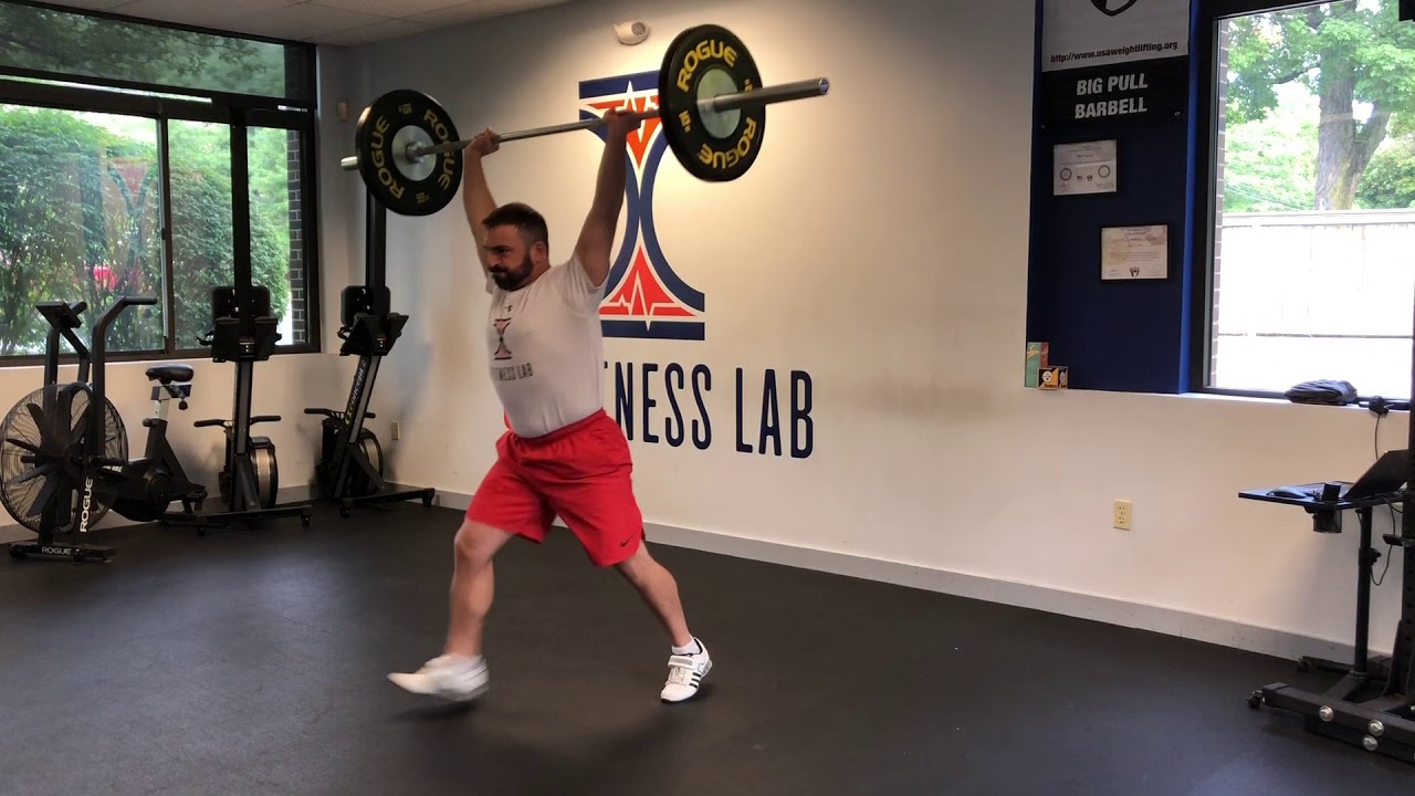 Clean and Jerk Pause Pos 1 - YouTube