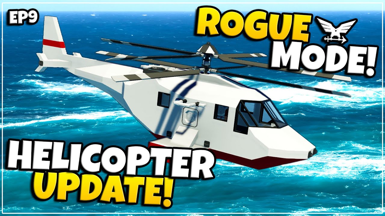 SMALL HELICOPTER REBUILD! - Hardcore Rogue Mode - Stormworks - EPISODE ...
