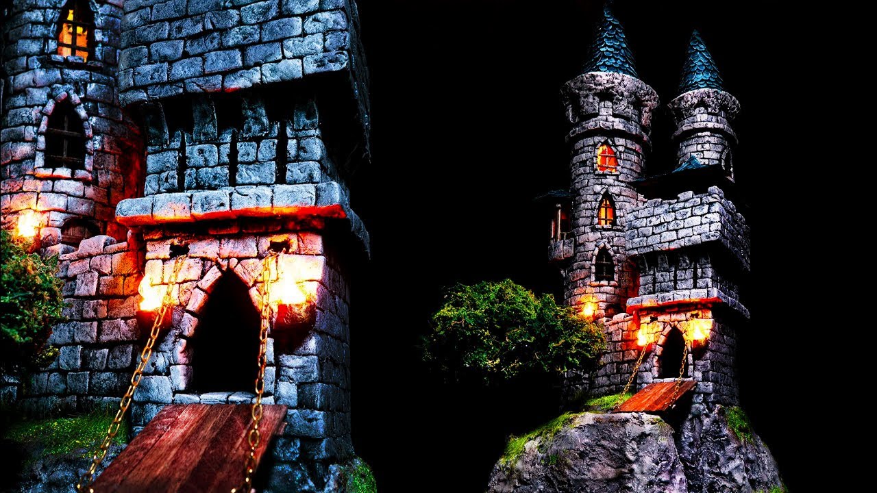 Making an Epic FANTASY Castle Using 2500+ Bricks! - YouTube