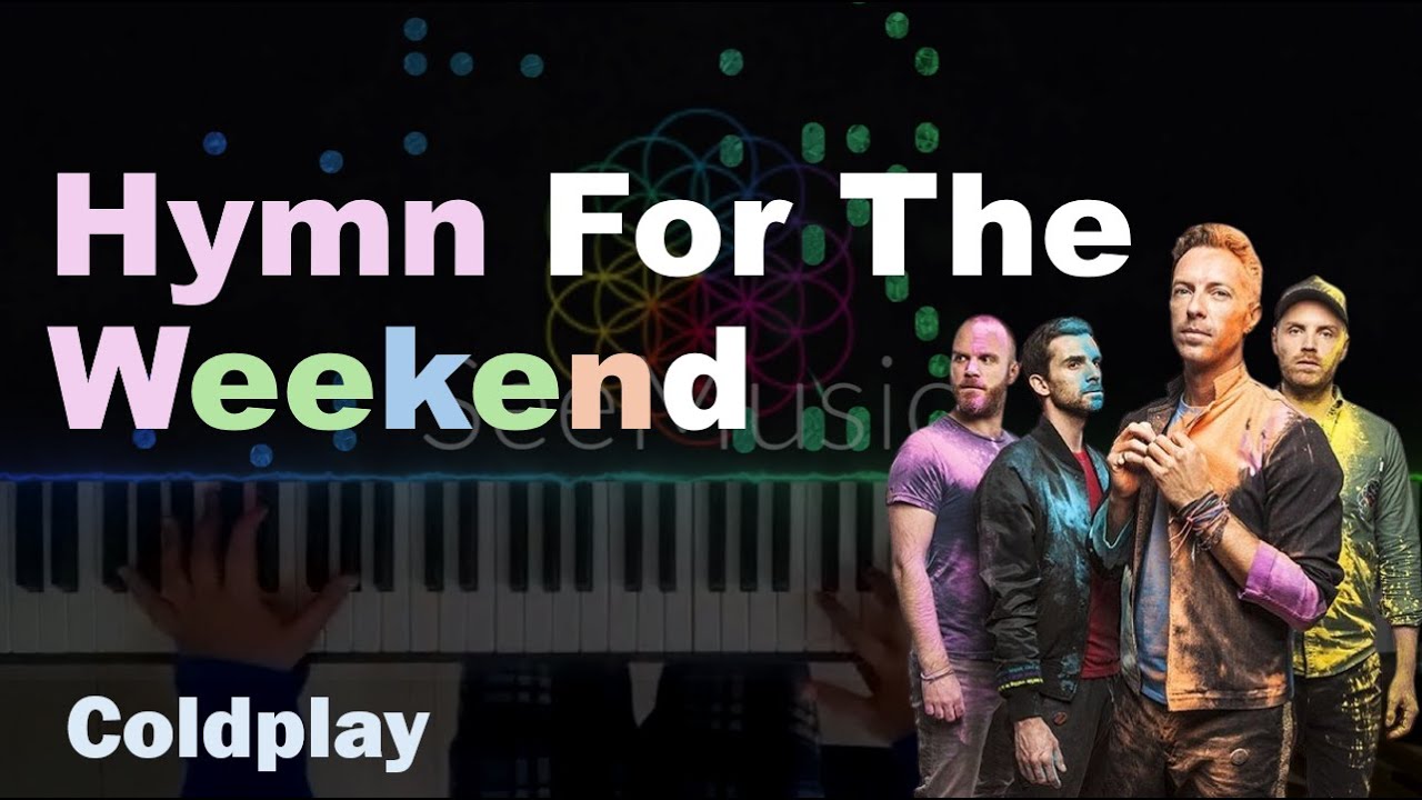 Hymn For The Weekend - Coldplay - Piano cover and tutorial - YouTube