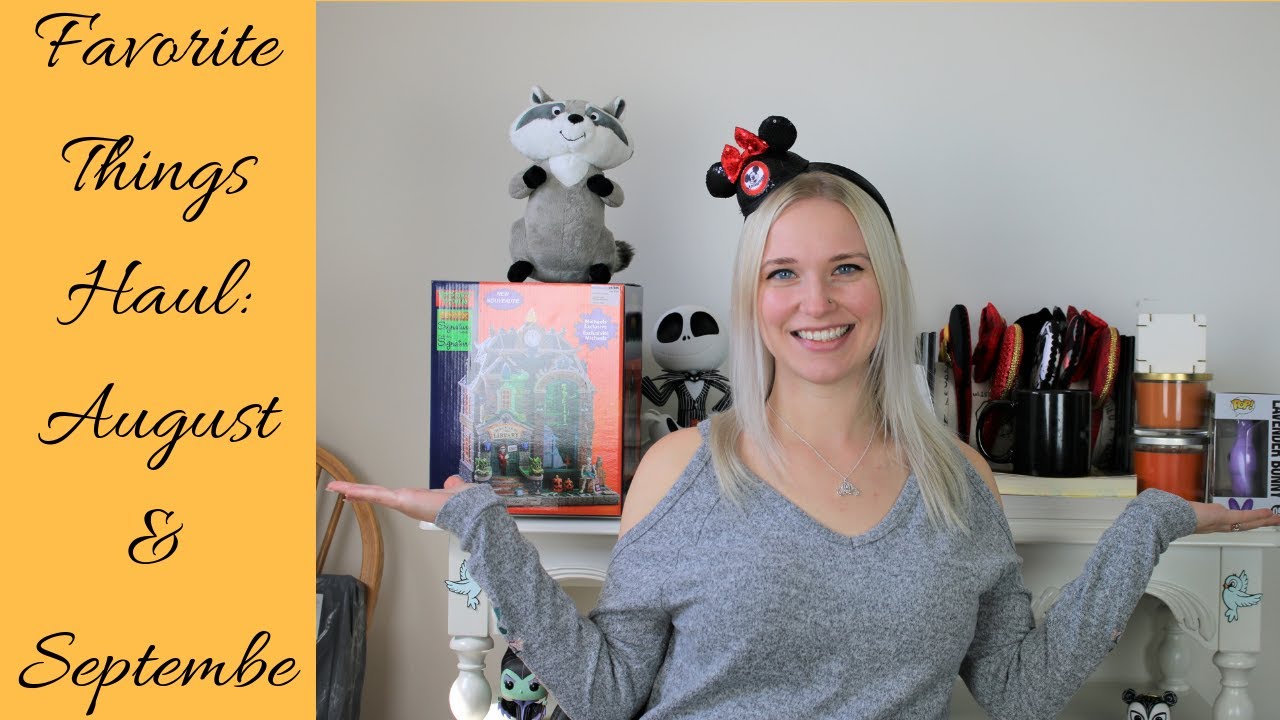 My Favorite Things Haul: August & September 2019 - YouTube