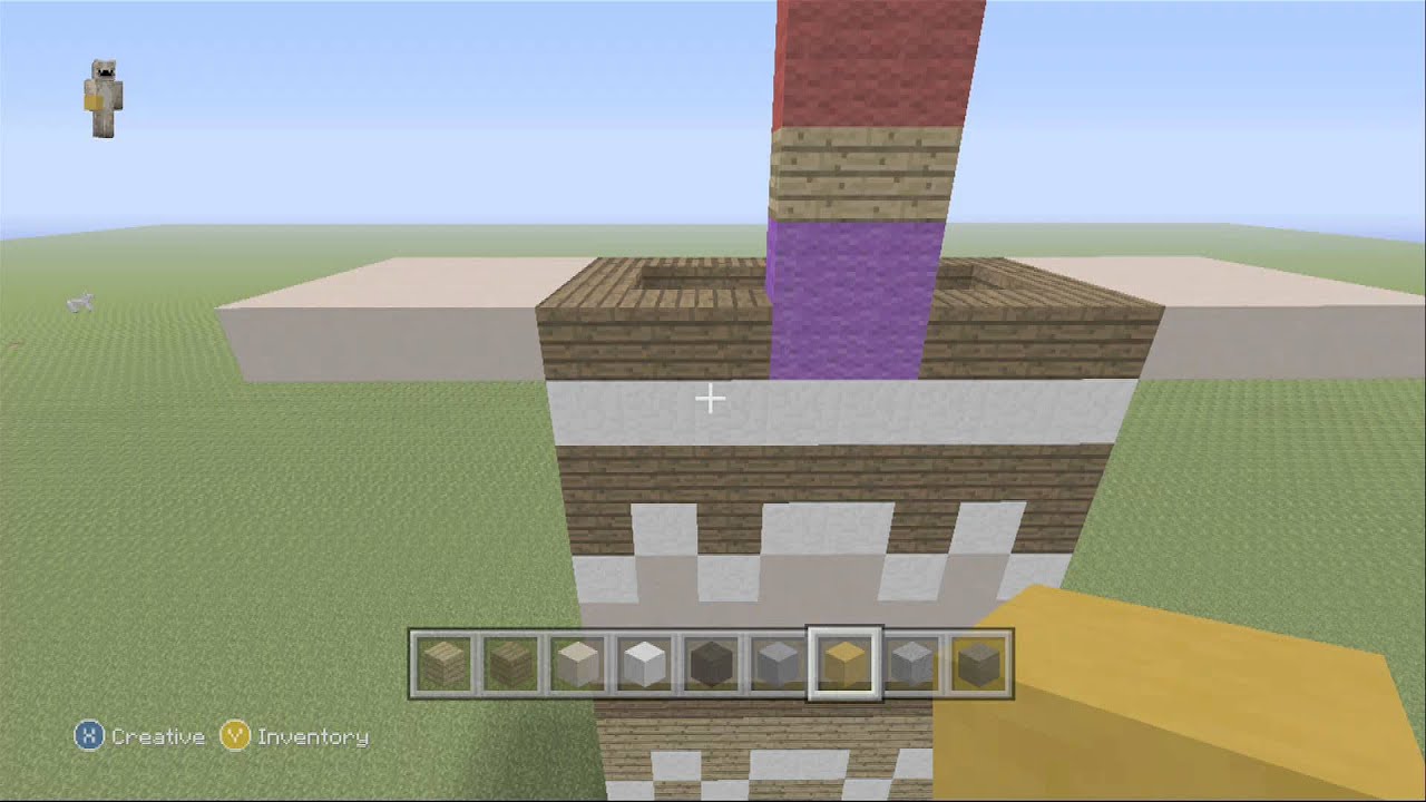 Minecraft GingerBread Girl Statue | Custom Skin Tutorial - YouTube