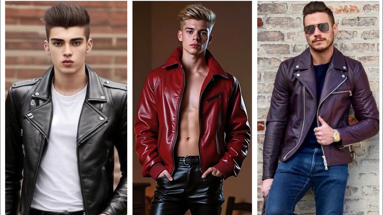 Get Ready to Slay Leather Jacket Fashion Inspection|Leather Jacket ...
