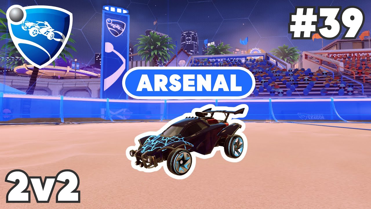 Arsenal Ranked 2v2 PRO Replay #39 - Rocket League Replays - YouTube