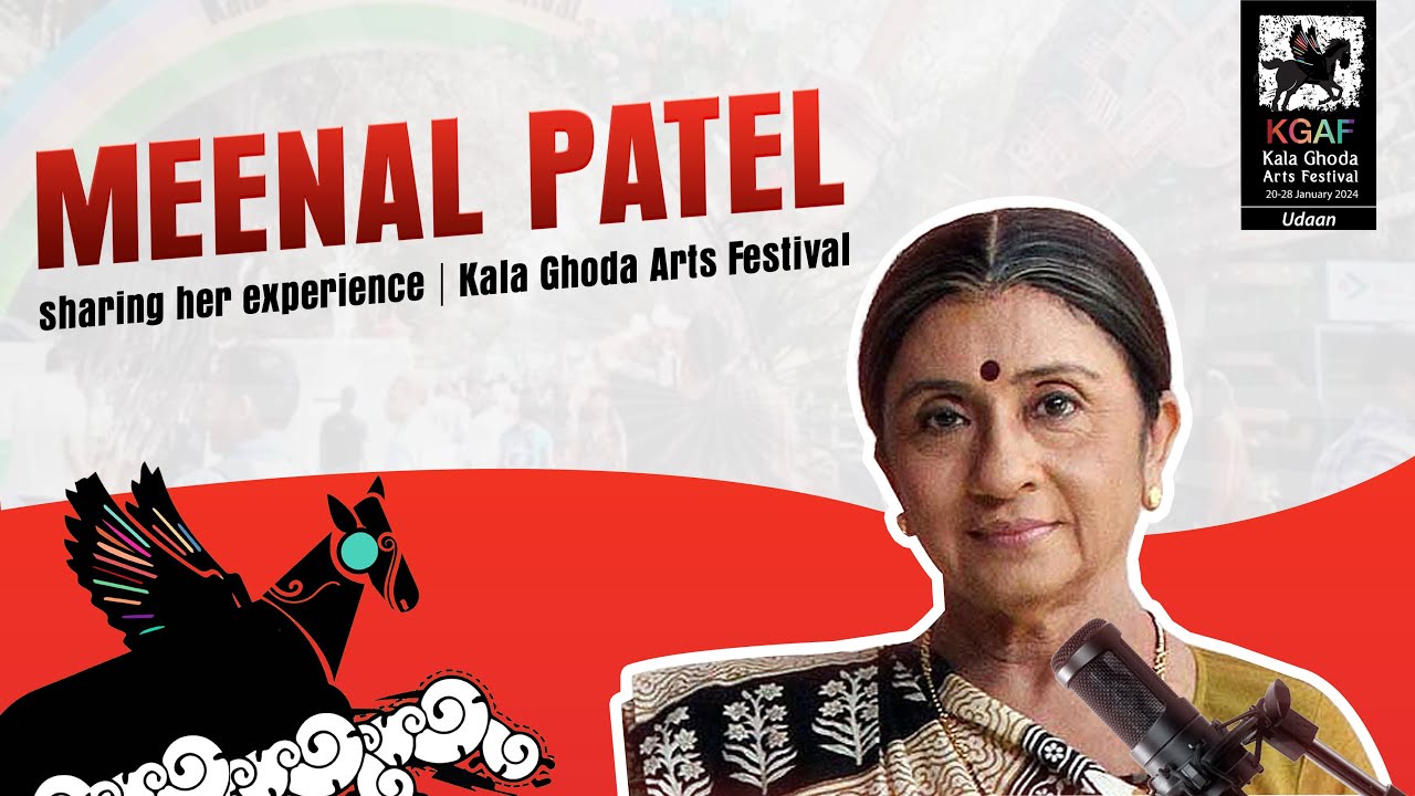 Actress 'Meenal Patel' sharing her experience | Kala Ghoda Art Festival ...
