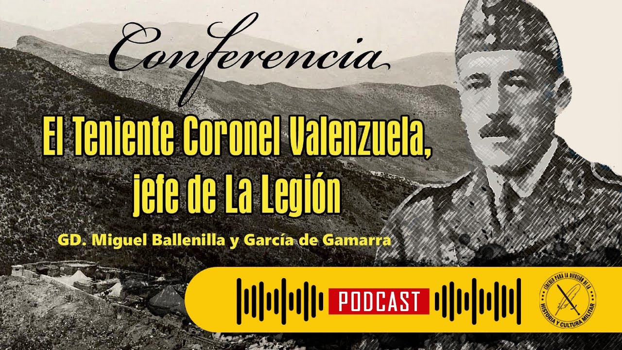 MADRID | CONFERENCIA. El teniente coronel Valenzuela, Jefe de La Legión ...
