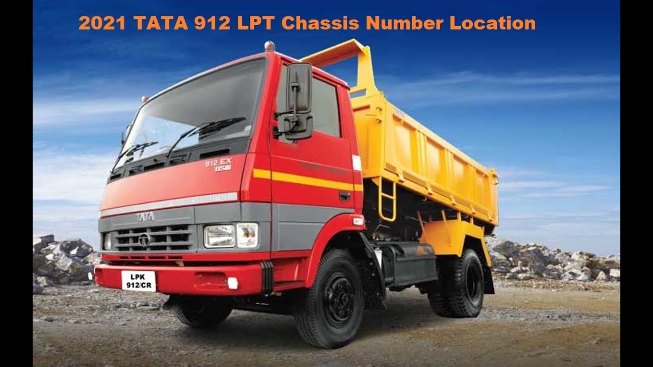 2021 TATA 912 LPT Chassis Number Location - YouTube
