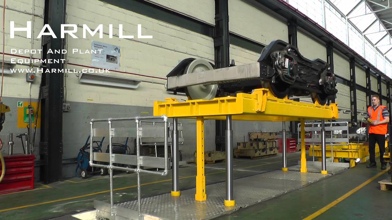 Bogie Workstation Lifter - YouTube