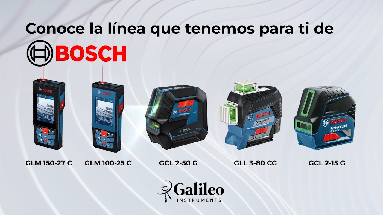 Conoce la línea Bosch que tenemos para ti. - YouTube