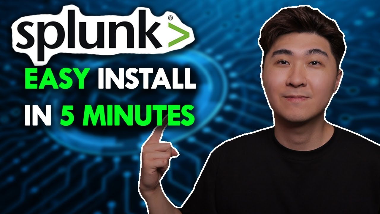 How To Install Splunk In 5 Minutes Plus Practice Data Cyber Security Youtube