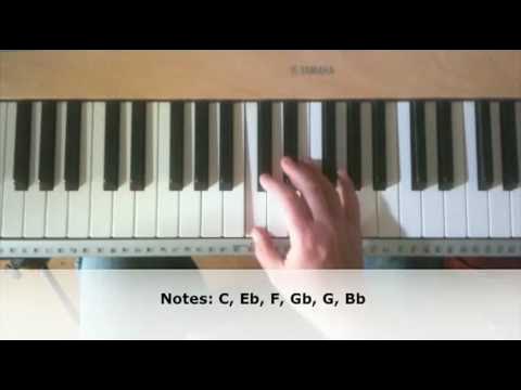 Jazz piano improvisation exercise - C minor - YouTube