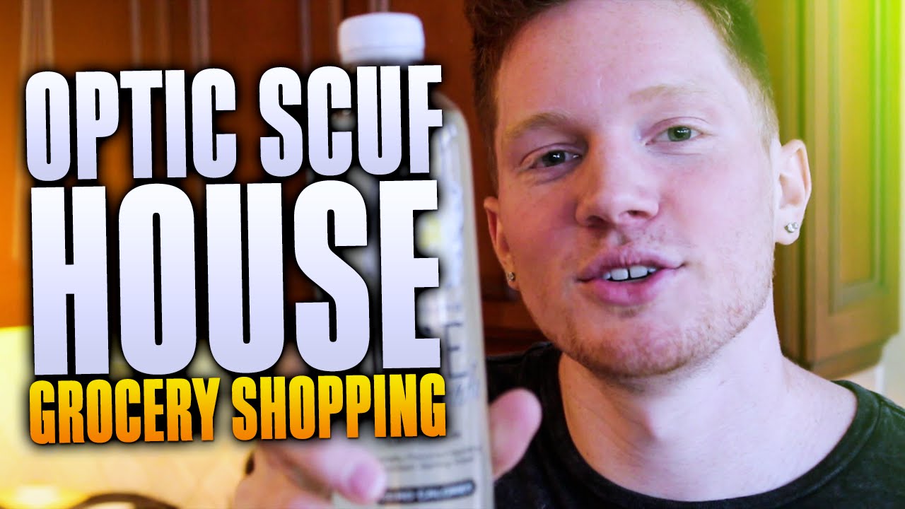 OPTIC SCUF HOUSE GROCERY SHOPPING - YouTube