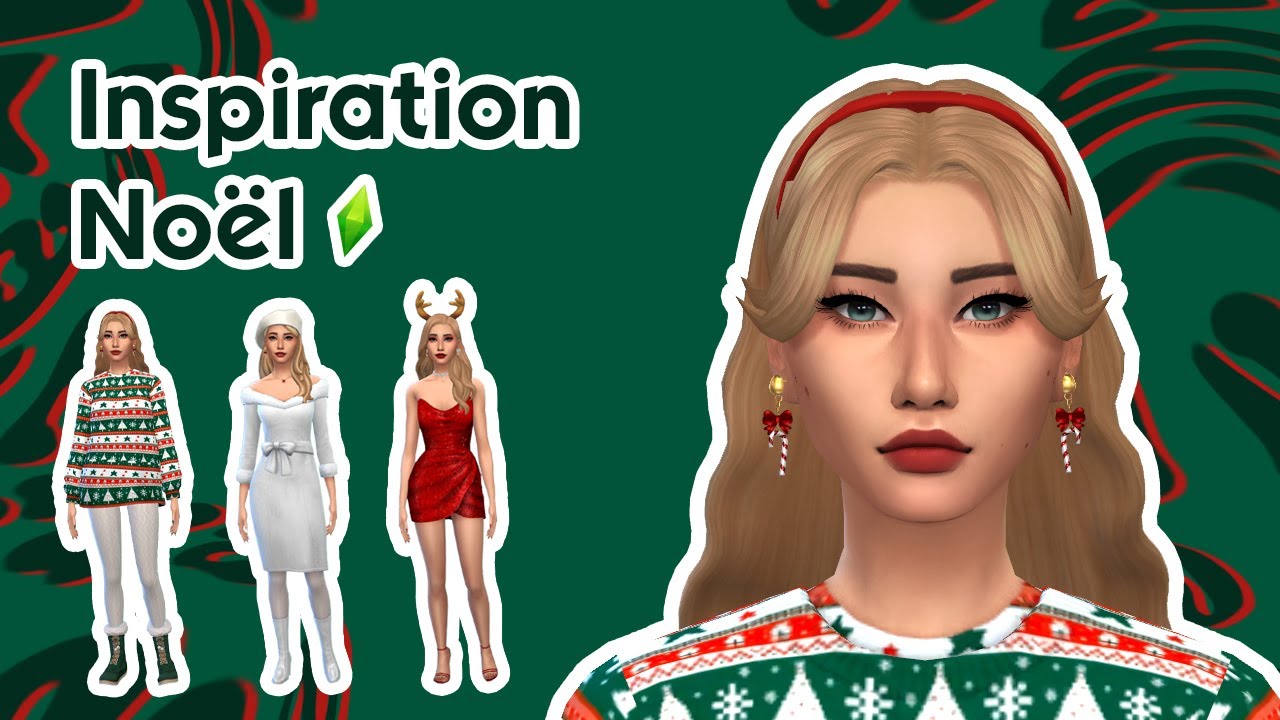 Besoin d'inspiration pour Noël ? | Inspiration Sims 4 🎅 - YouTube