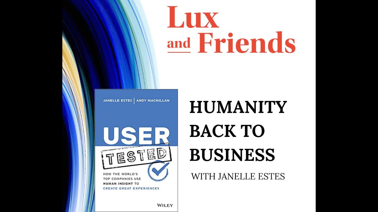 Bring Humanity back to business. With Janelle Estes - YouTube