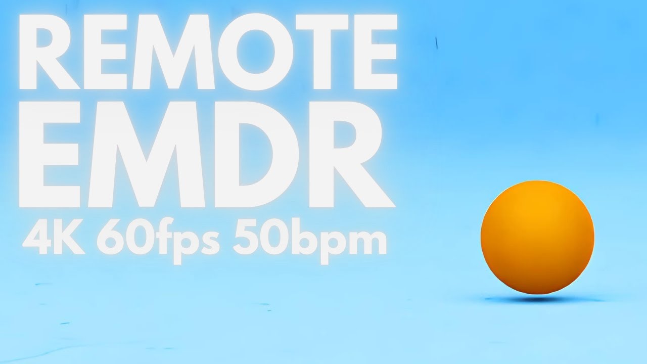Remote EMDR: Visual and Auditory Bilateral Stimulation 4k 60FPS 50 BPM ...