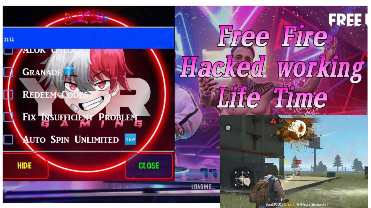 Free fire hack || new free fire hack mod || auto headshot || ff new hack mod || lifetime ff hack ...