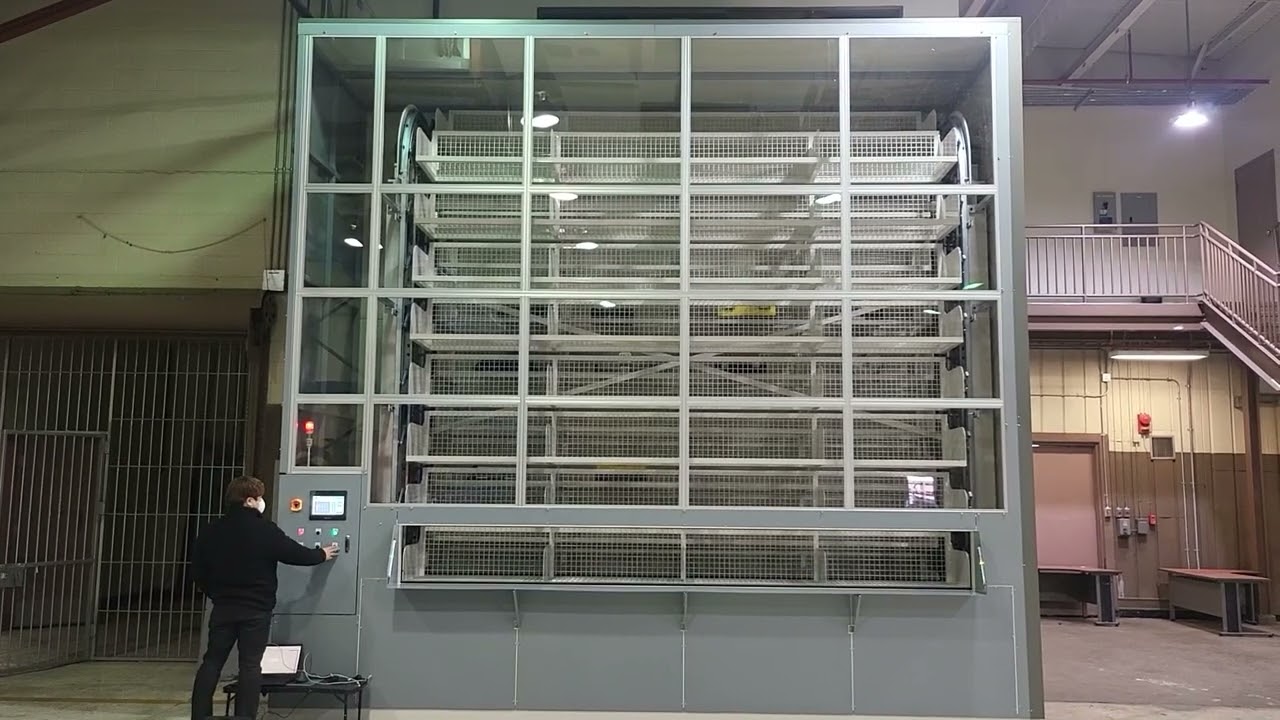 auto rack 자동창고 - YouTube