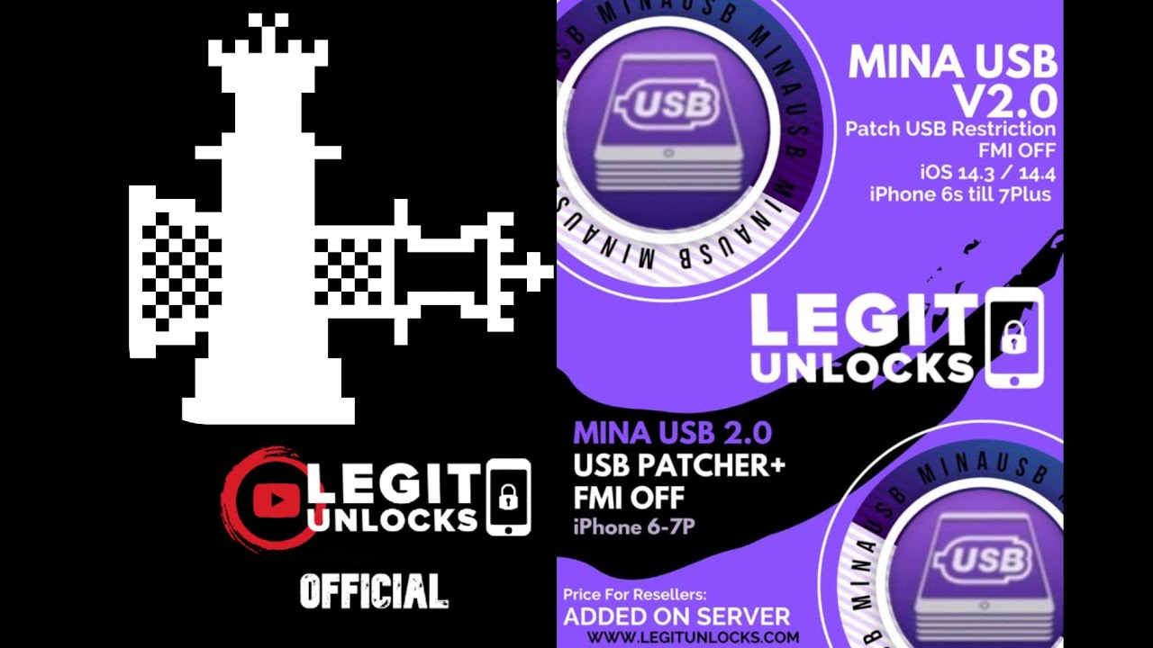 LU PROMO: Mina USB Patcher v2.1 Auto Jailbreak (With Mina Loader) - YouTube