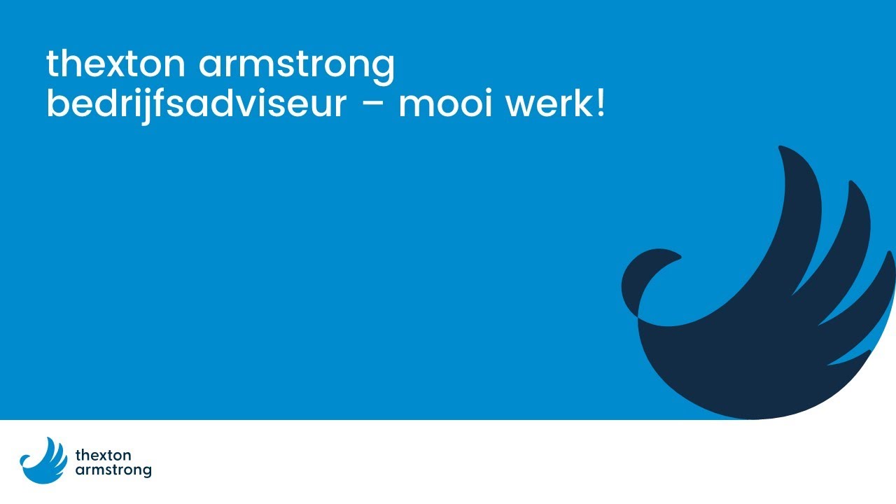 bedrijfsadviseur bij thexton armstrong - YouTube