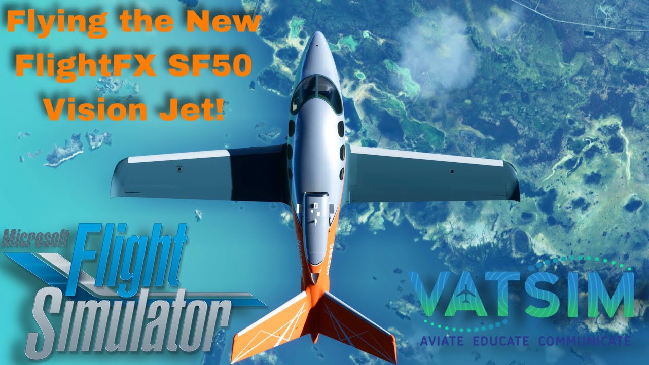 Part 2 | Flying the new Vision Jet! | Private Jet Hops | Flight FX ...