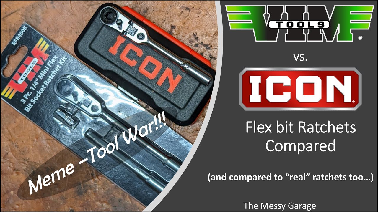 Icon vs. VIM Flex Bit Ratchet: Meme Bit Ratchet Battle! - YouTube