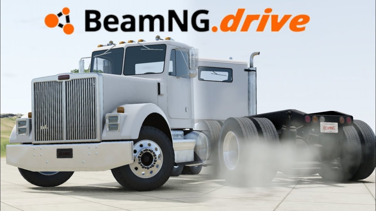BeamNG Drive engine poopee 7000 rpm drift truck - YouTube