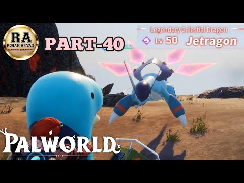 PALWORLD Gameplay PART 40 Boss Fight JETRAGON - YouTube