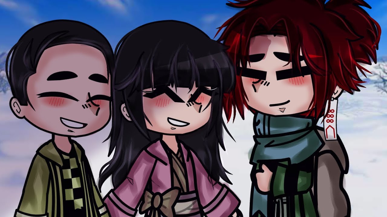 If Tanjiro Took Hanako & Shigeru with him || MIKA ~ KNY ~ AU ~ - YouTube