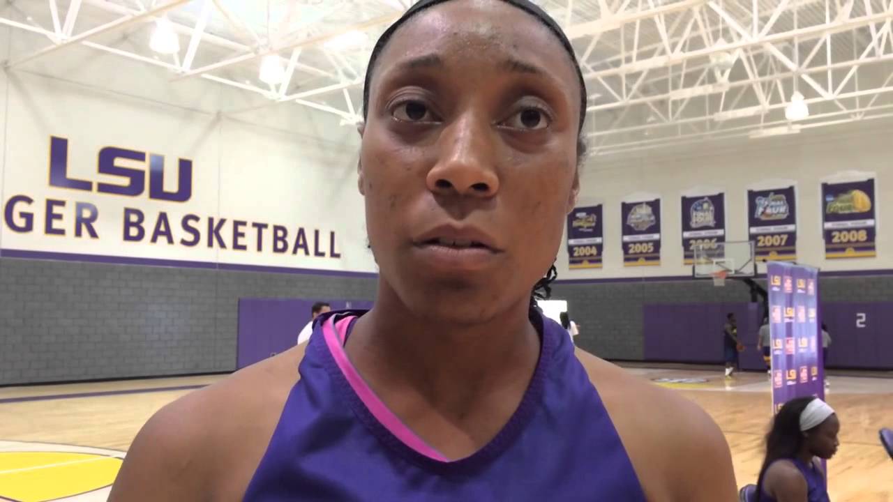 LSU F Sheila Boykin on the Lady Tigers' frontcourt - YouTube
