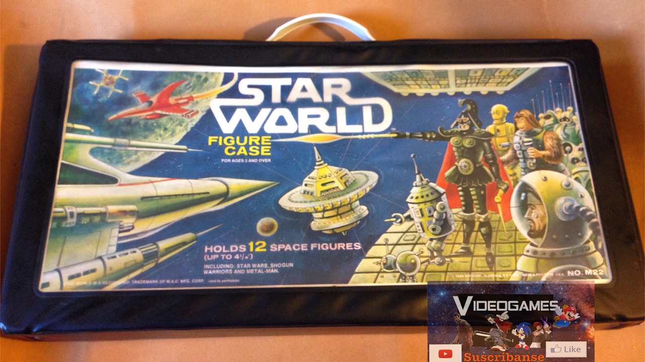 Figuras Star Wars de 1977 (star world figure case) - YouTube