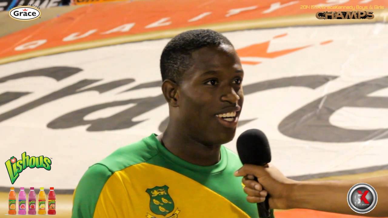 "I'm honoured" - Raheem Chambers on breaking Blake's Cls 2 100m RECORD ...