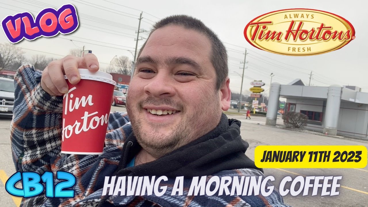 ☕️ [VLOG Day 11th:] Oh Yess!! Morning Coffee at Tim Hortons #dailyvlog ...