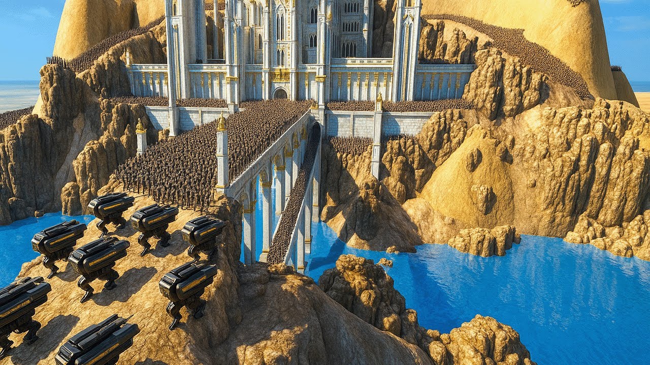 A HORDE of 4.500.000 Zombies & Demons vs The Ultimate Mixed-Tech Army ...