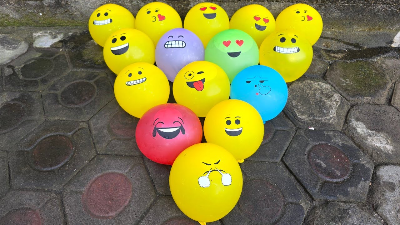 Popping balon! Eksperimen lempar balon 🥰😍😅| funny videos 30 - YouTube