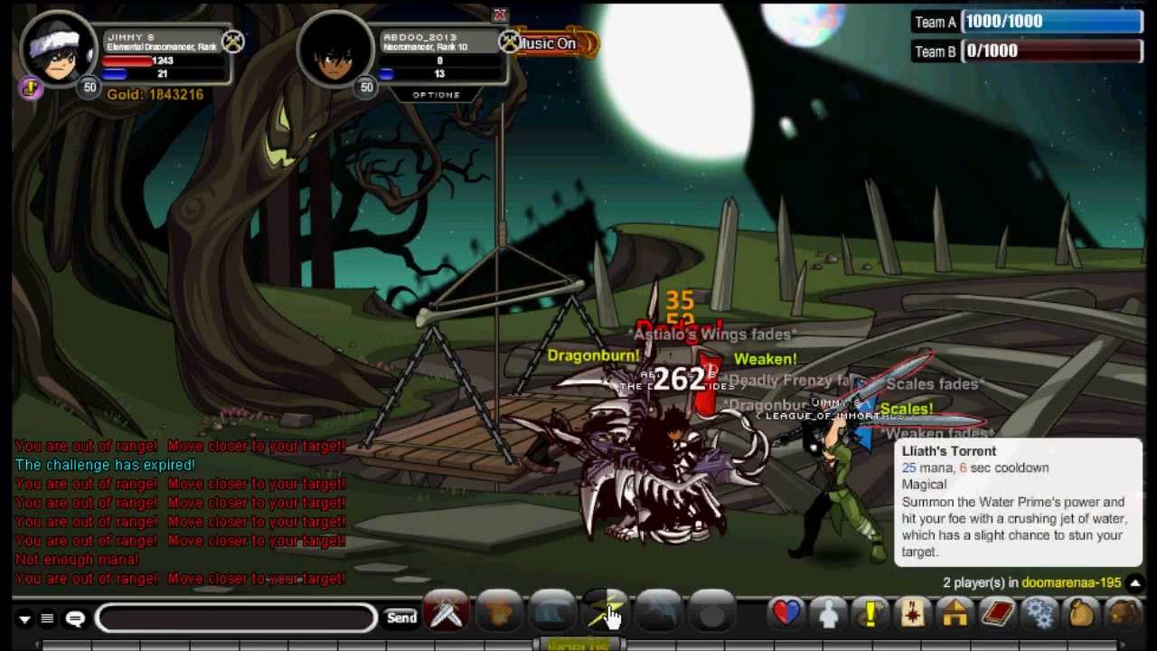 =AQW= Elemental Dracomancer Power in PvP and Soloing Bosses! - YouTube