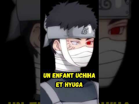 Un enfant Uchiha et Hyuga dans Naruto #naruto #anime #manga #narutoshippuden #boruto #sasuke #itachi