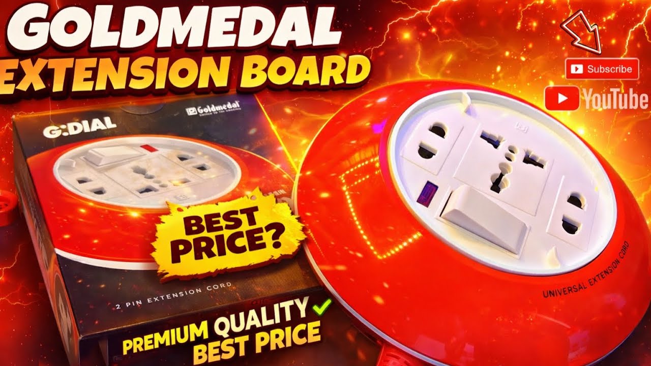 goldmedal /best extension boards under 400/- - YouTube