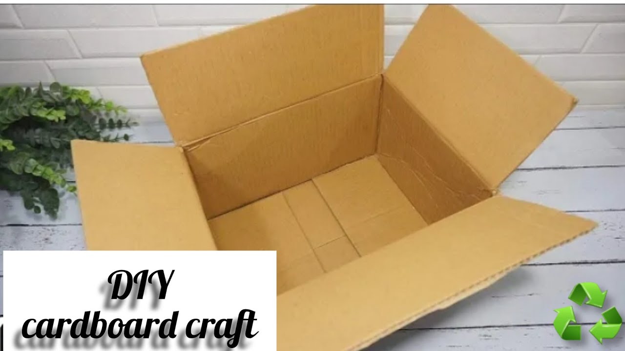 best cardboard boxes ideas you want to make when you're at home - YouTube
