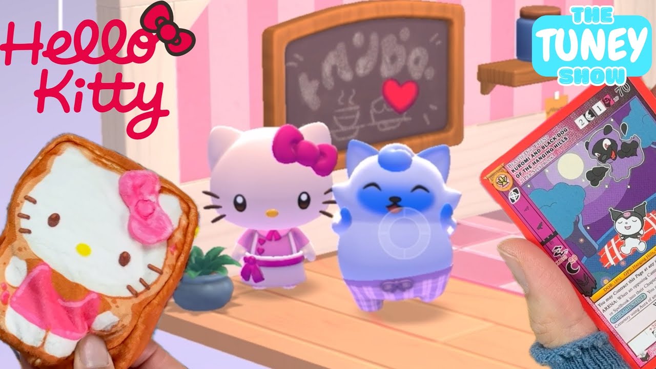 Bubba eats magical toast and visits HELLO KITTY in an Island Adventure ...