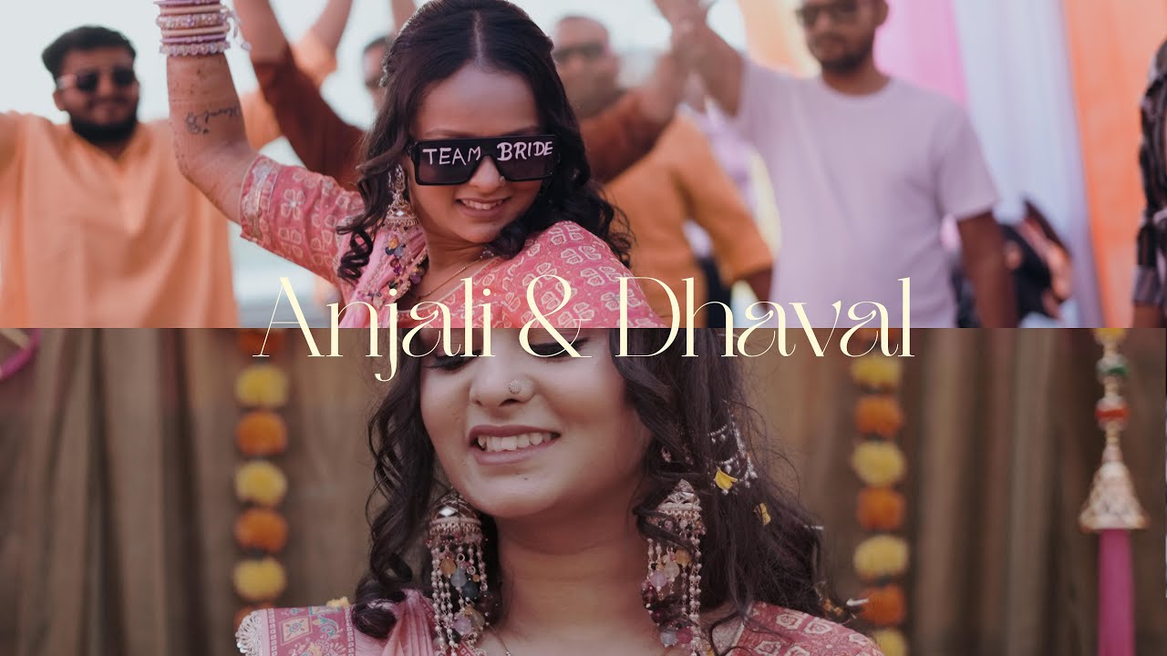 ANJALI & DHAVALJI WEDDING TEASER / JAY SHREE STUDIO - YouTube
