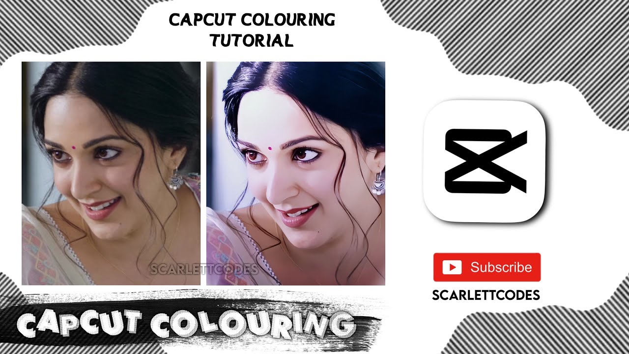 Capcut Colouring Tutorial | Scarlettcodes | capcut | colouring - YouTube