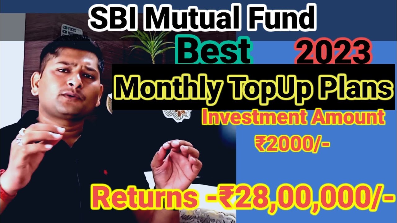 Top up mutual fund SIP | SBI Mutual Fund | SIP Top up Facility # ...