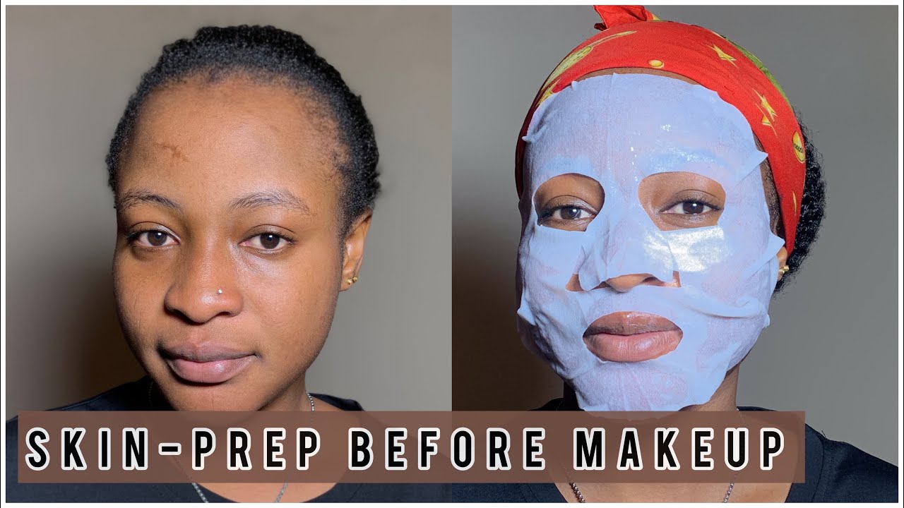 SKIN PREP BEFORE MAKEUP | Skincare Under makeup - YouTube