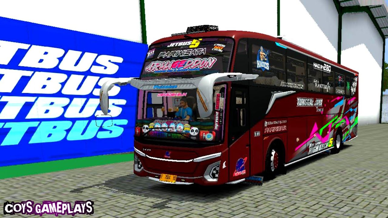 MOD BUS JB5 TUNGGAL JAYA ARMAGEDDON REBORN KP PROJECTS MAX // BUS ...