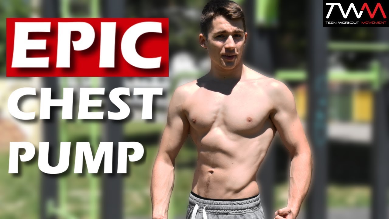 The Best Chest Pump You Will Ever Get! ALL BODYWEIGHT WORKOUT! - YouTube