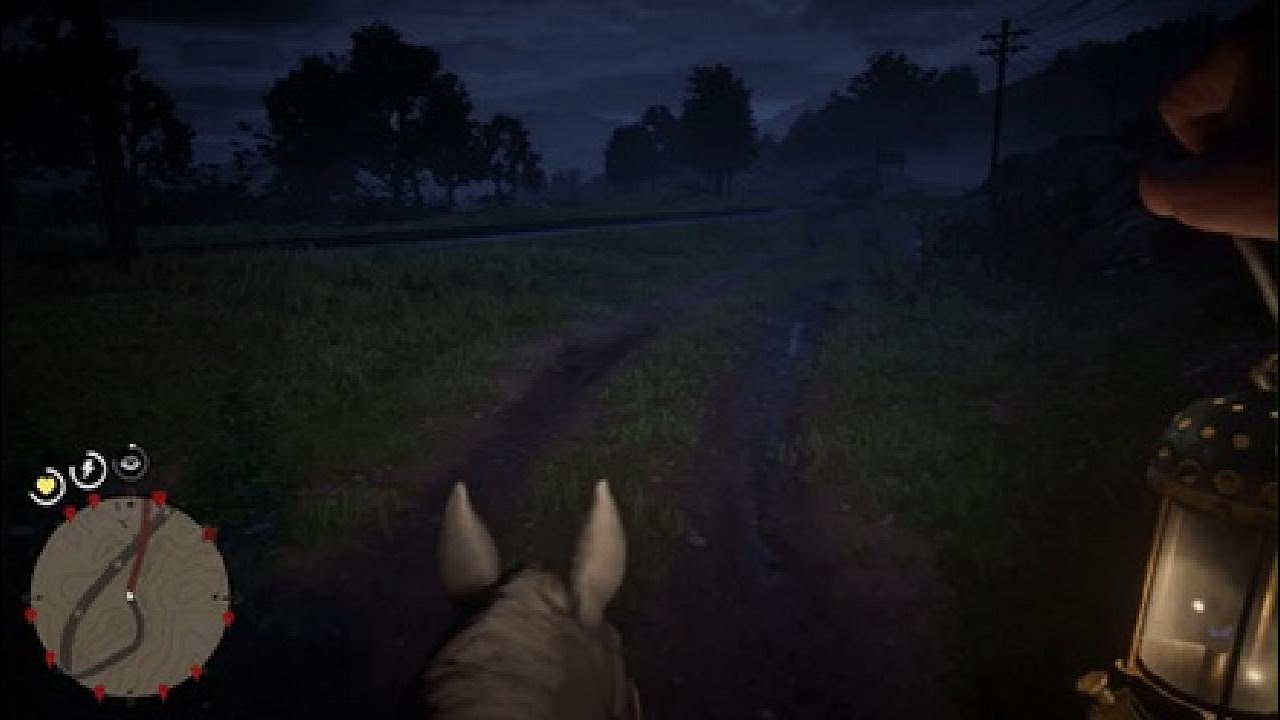 RDR2 SCARY GHOST TRAIN - YouTube