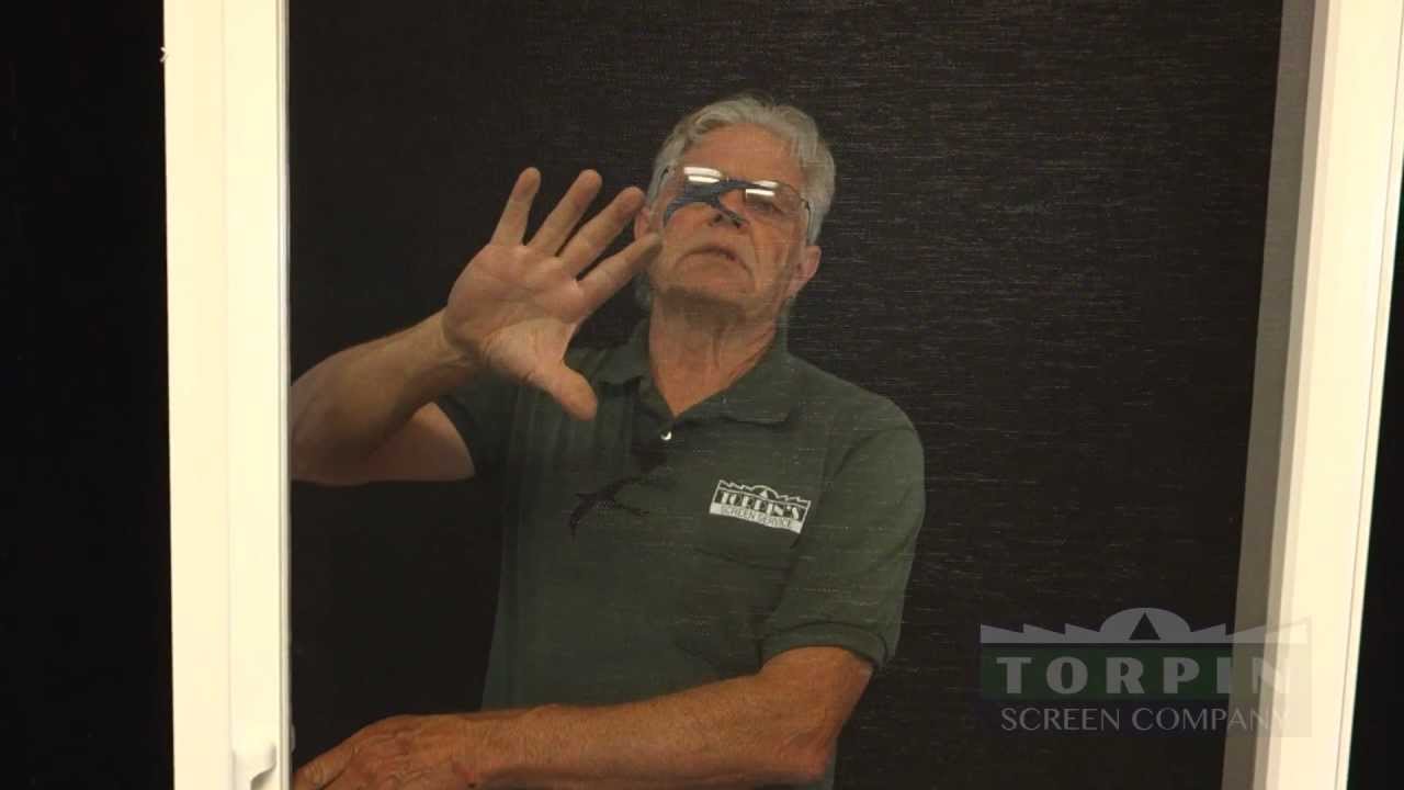 Mirage Retractable Screens by Torpin Screen Company - YouTube