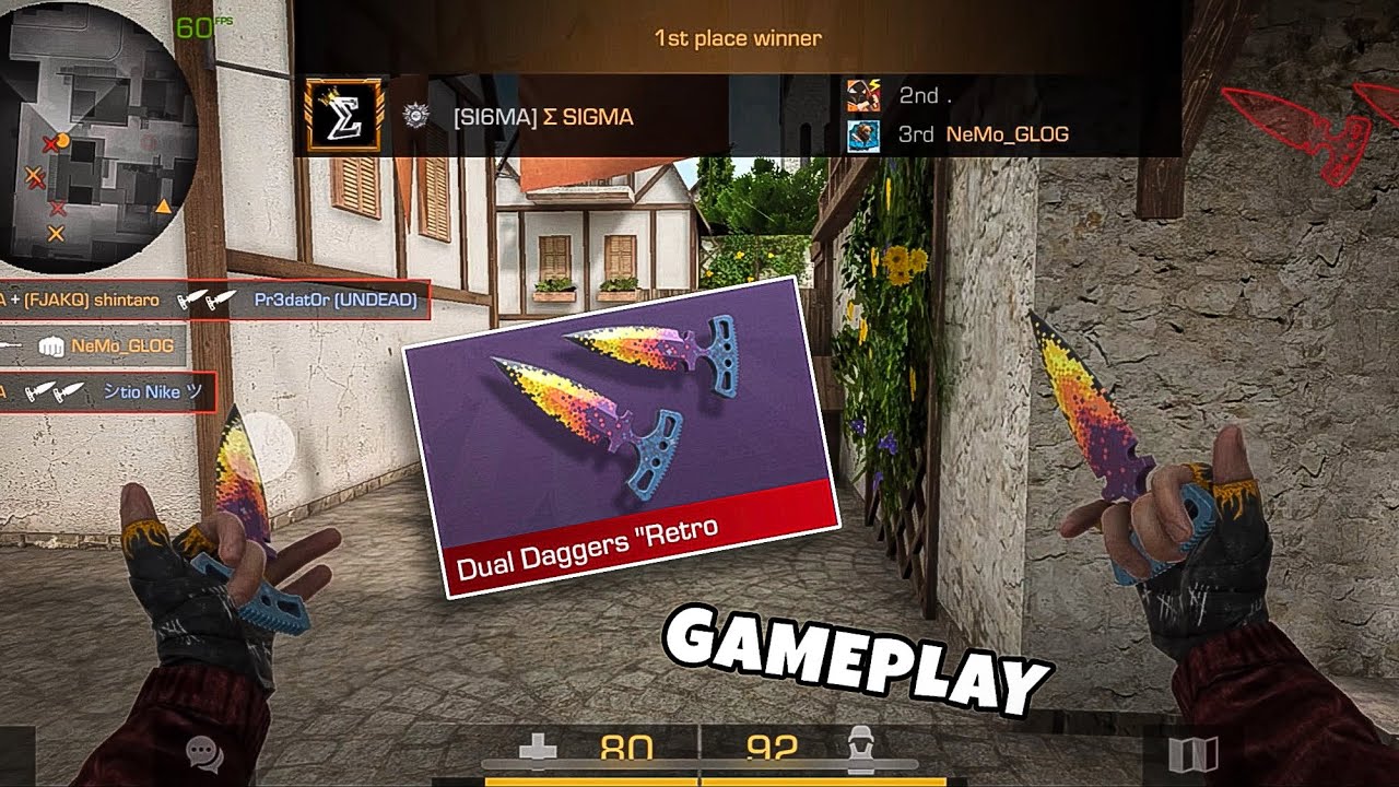 Dual Daggers “Retro” Gameplay | Standoff 2 - YouTube